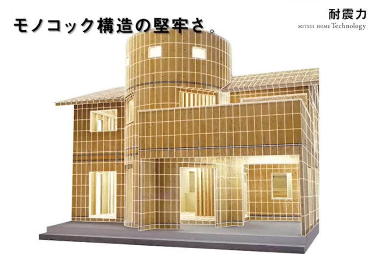 【2025】三井ホームの構造は？プレミアム・モノコック構法・MOCX WALL工法を解説 | まかろにお動画資料館