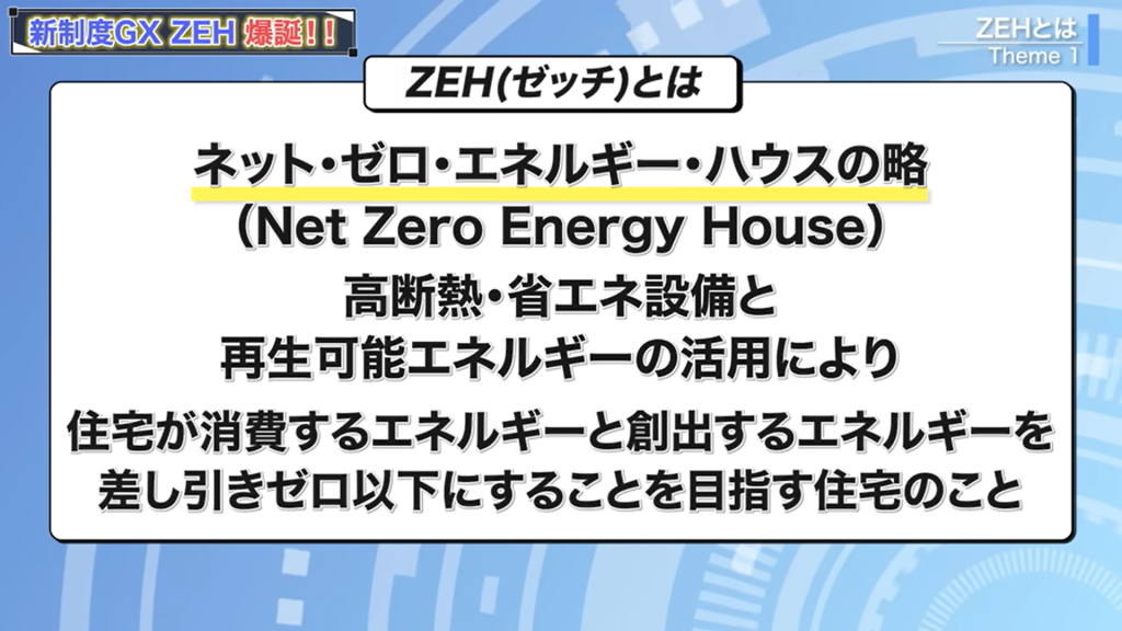 補助金はどうなる!？2027年開始の新制度「GX ZEH」の概要 | まかろにお動画資料館